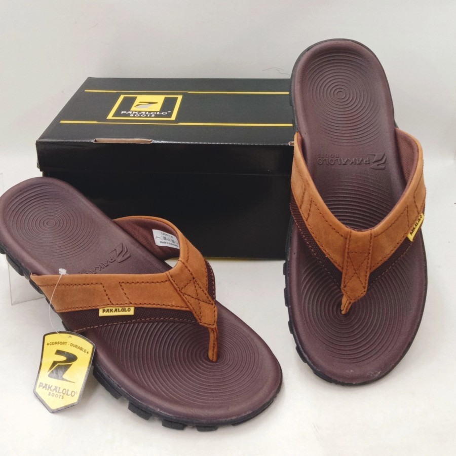 Jual Sandal pakalolo CAD 01 light brown.original by pakalolo | Shopee ...