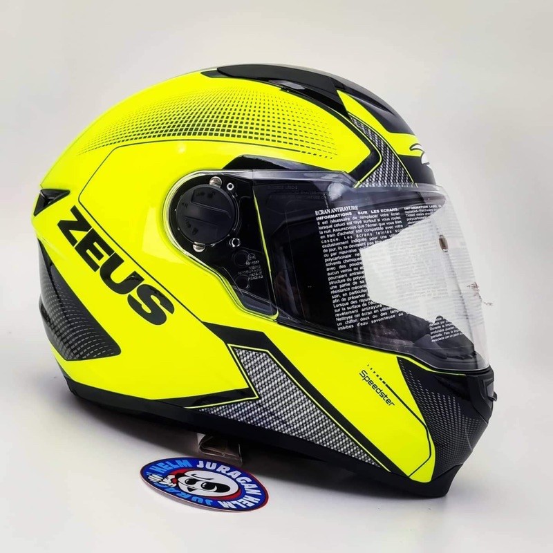 Jual Helm Zeus ZS811 AL6 Fluo Yellow/Black | Shopee Indonesia