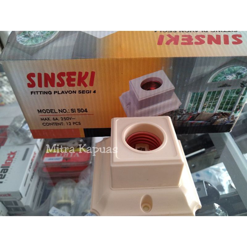 Jual Fitting Plafon Segi SINSEKI SI 504 | Shopee Indonesia