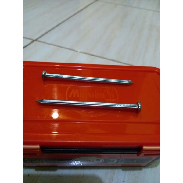 Jual Paku Beton 7 cm Marabu/Paku beton Galvanis/Paku 7/Paku Tembok ...