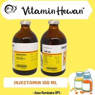 Jual INJECTAMIN 100ml - Multivitamin injeksi Sapi & Kambing | Shopee ...