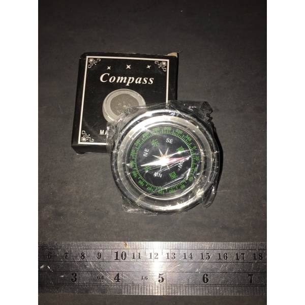 Jual KOMPAS ARAH MATA ANGIN COMPASS MURAH KOMPAS SILVER BESI BAGUS ...