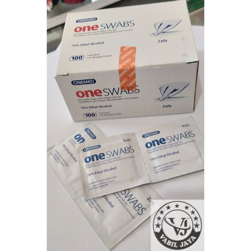 Jual Alcohol swab/Alkohol swab/Oneswabs/One swabs (ECER) | Shopee Indonesia