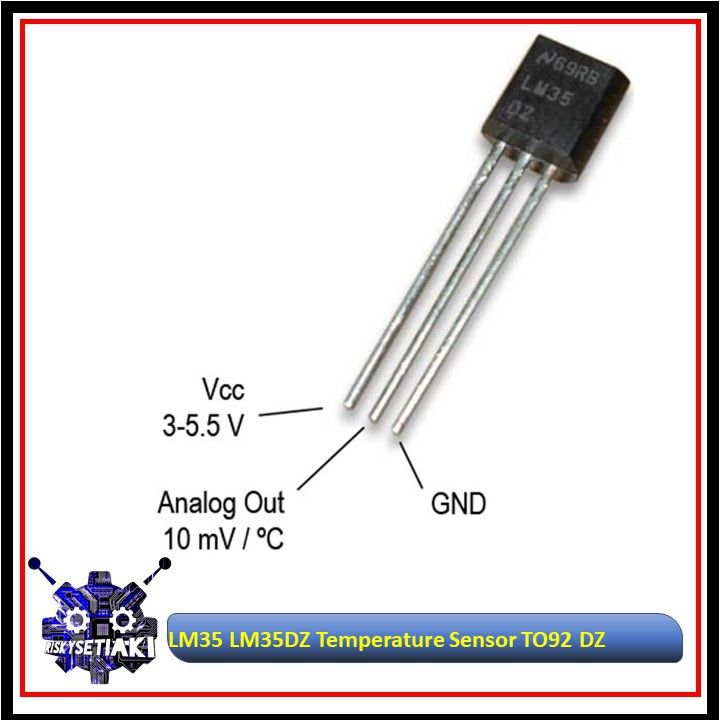 Jual LM35 LM 35 LM35DZ Temperature Sensor TO92 DZ Sensor Suhu Analog ... Jual LM35 LM 35 LM35DZ Temperature Sensor TO92 DZ Sensor Suhu Analog ...