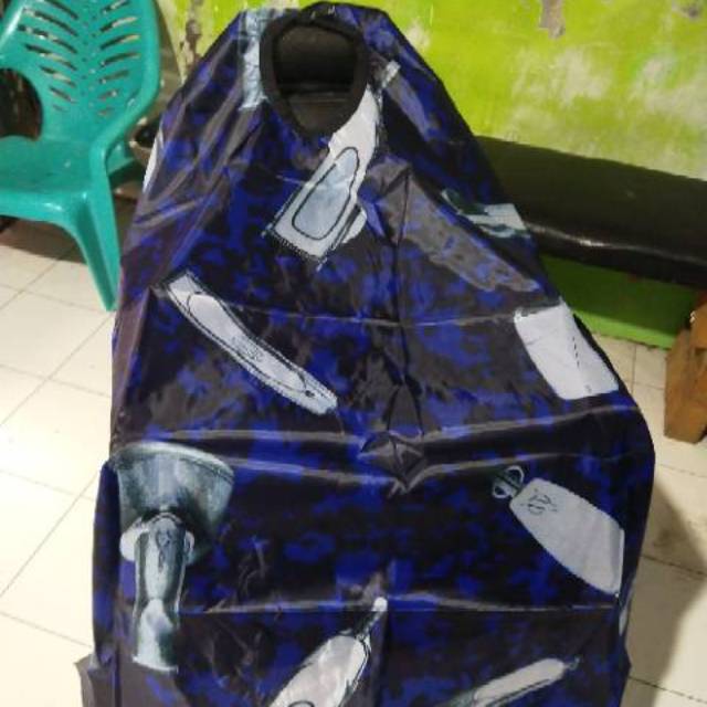 Jual Kain cape penutup badan cukur RAMBUT SALON BARBERSHOP dll | Shopee ...