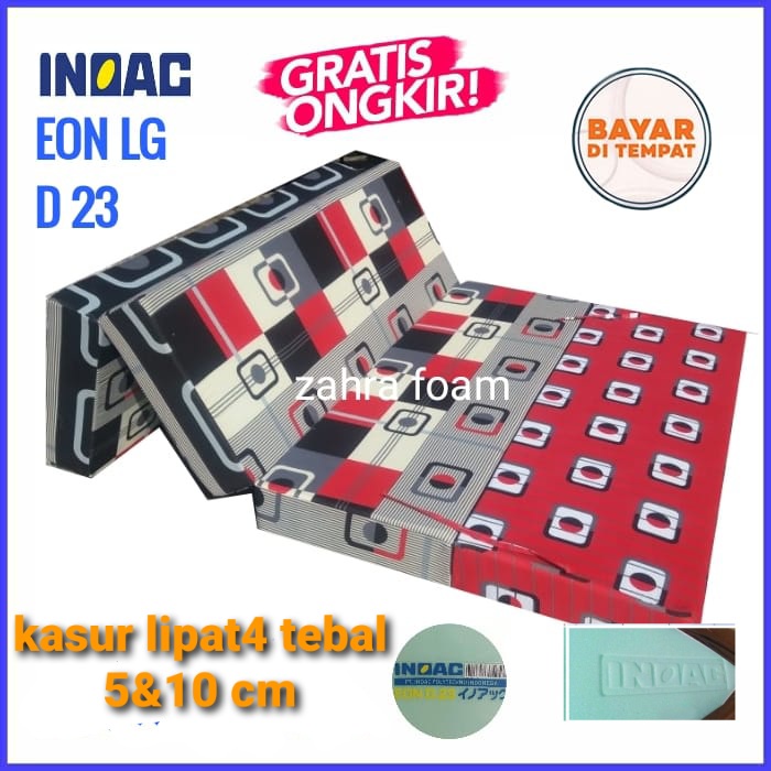 Jual Kasur lipet, lipat 4 INOAC ORIGINAL murah Semua ukuran Tebal 15 ...