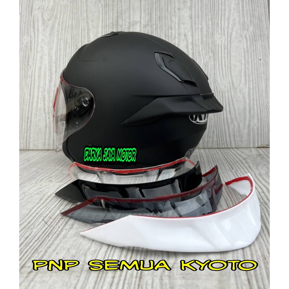 Jual SPOILER 3D HELM KYOTO ALL SERIES/SPOILER KYT | Shopee Indonesia