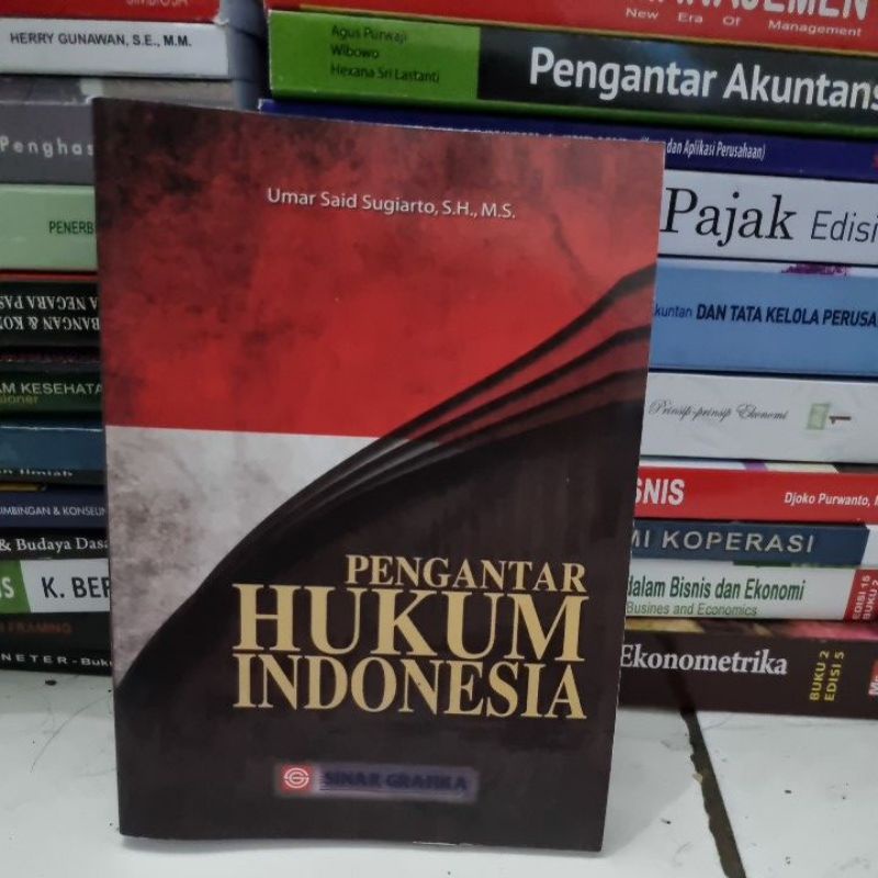 Jual Pengantar Hukum Indonesia, Umar Said Sugiarto,S.H.,M.S | Shopee Indonesia