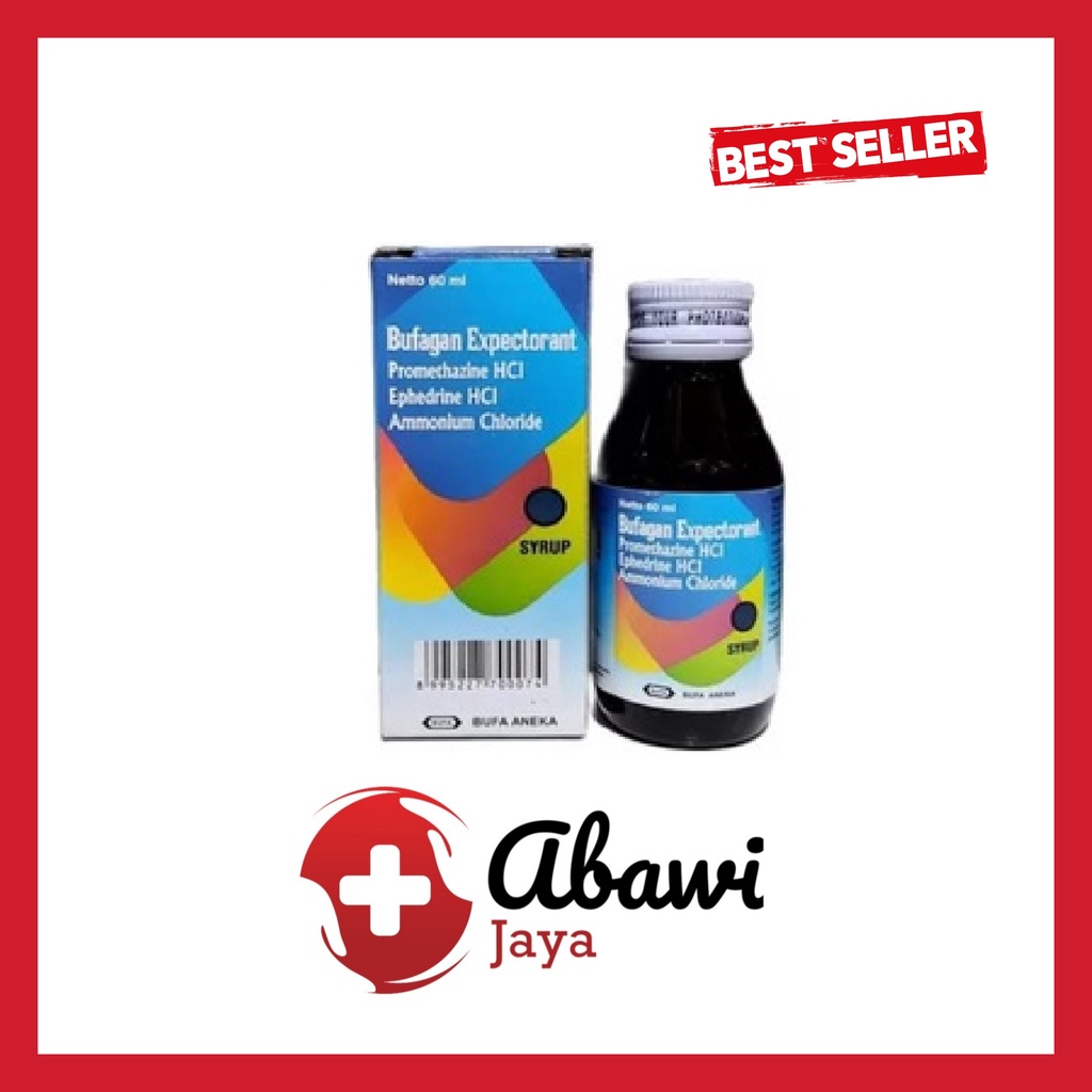Jual [AB] BUFAGAN EXPECTORANT SIRUP 60 ML / BUFAGAN EXP / BUFAGAN ...