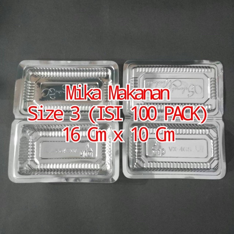 Jual UKURAN SIZE 3 | MIKA PLASTIK | MIKA MAKANAN | MIKA NASI KUNING ...