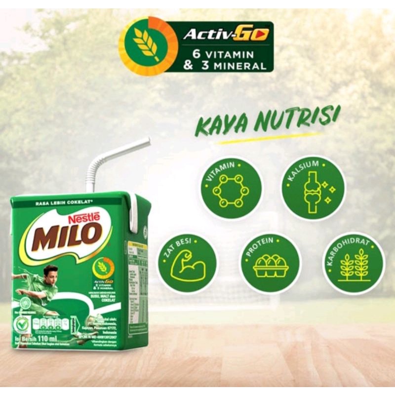 Jual MILO UHT 110ML | Shopee Indonesia
