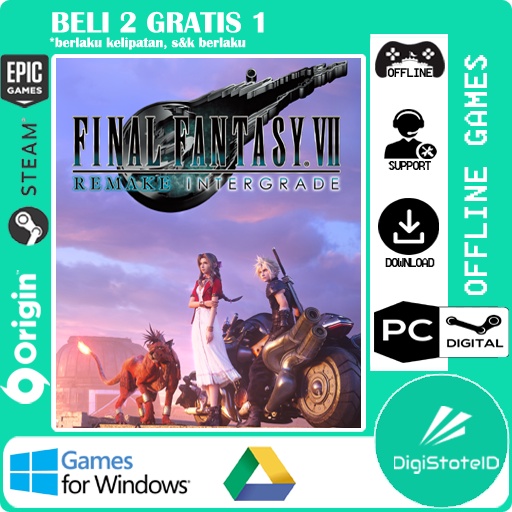 Jual Final Fantasy VII Remake Intergrade - Game PC | Shopee Indonesia