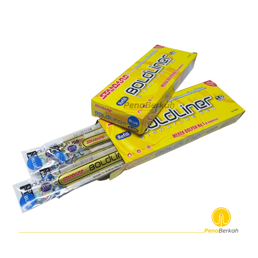 ISI BOLPEN STANDARD BOLDLINER PRO 1.0 MM | Shopee Indonesia