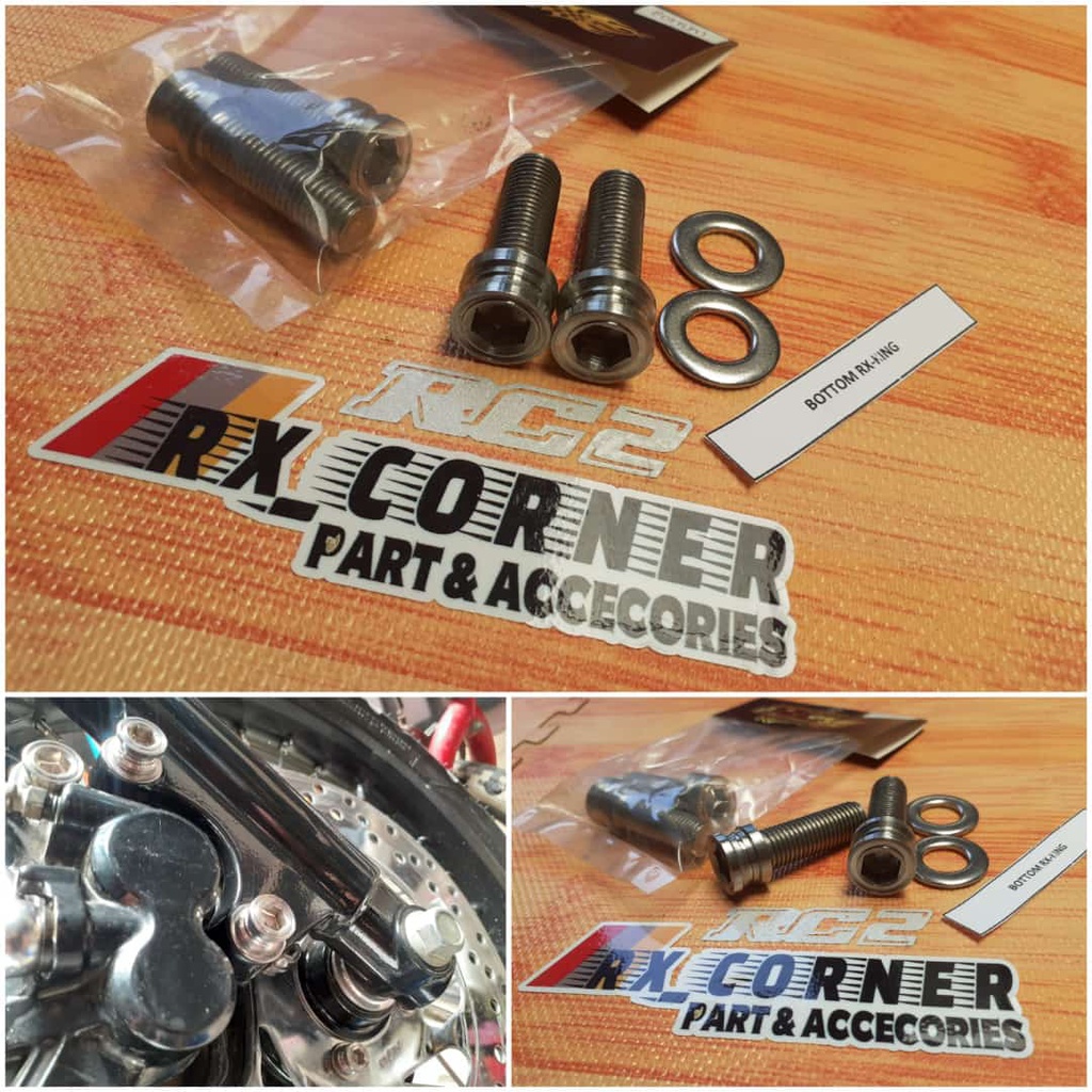 Jual baud L costume Bottom Kaliper rxking Anti karat | Shopee Indonesia