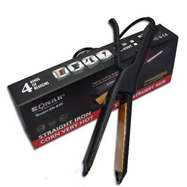 Jual Catok Rambut Sonar SN-839 Splint Straight Hair - Catok Plat Lurus ...