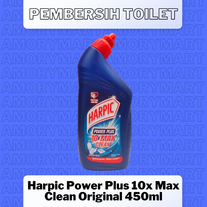 Jual Harpic Pembersih Toilet Power Plus Original 450ml | Shopee Indonesia