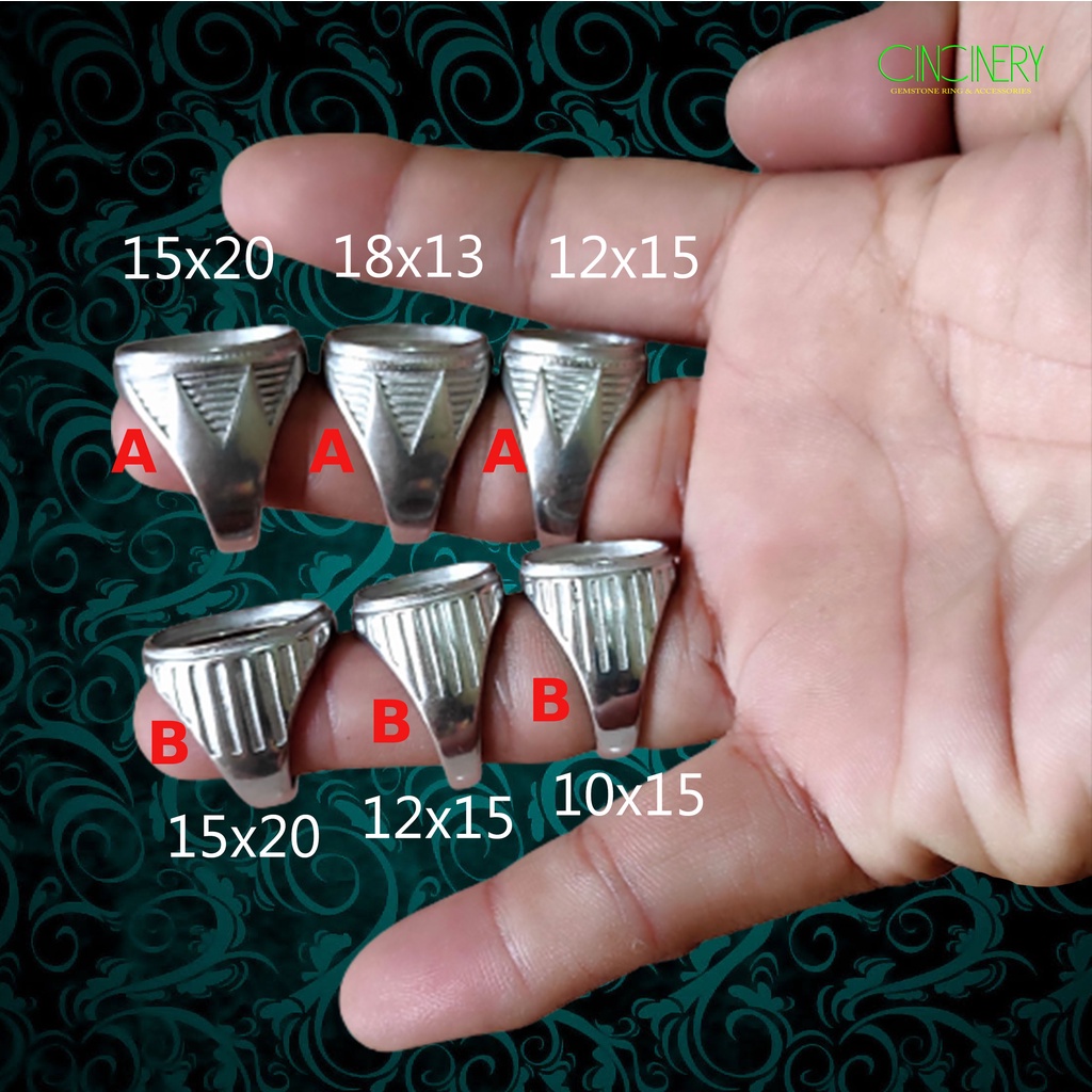 Jual RING BATU AKIK MODEL TANAM ANTI KARAT SELAMANYA | Shopee Indonesia