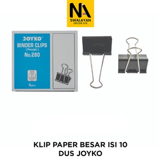 Jual Klip Paper Besar isi 10 dus (Joyko) | Shopee Indonesia