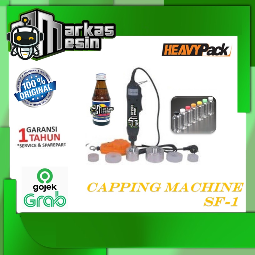 Jual Mesin Capping Penutup botol Manual SF-1 HEAVYPACK | Shopee Indonesia