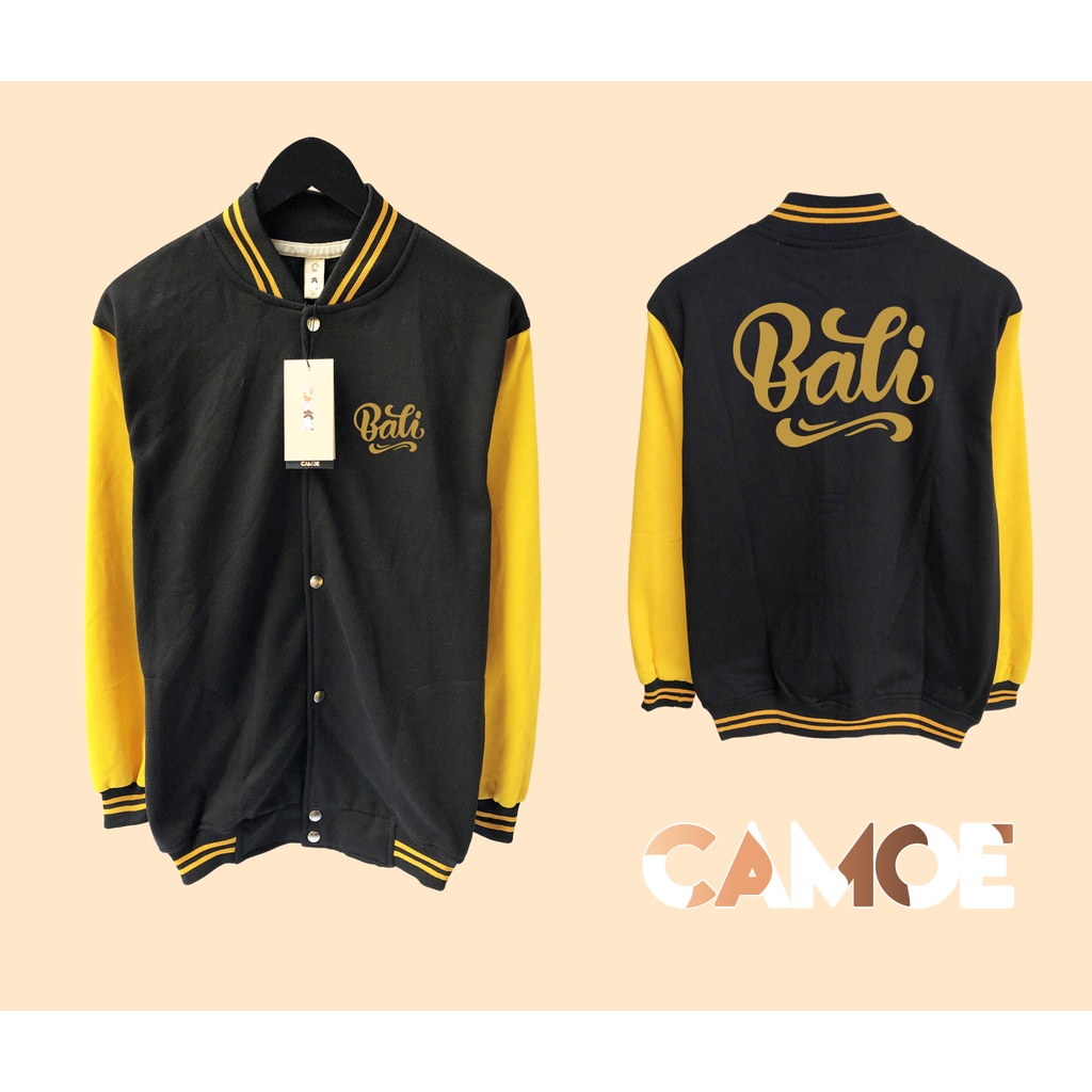 Jual jaket varsity baseball premium desain bali indonesia | Shopee ...