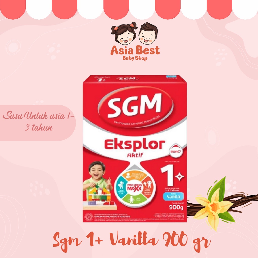 Jual SGM 1+ VANILLA 900GR / susu bubuk anak | Shopee Indonesia