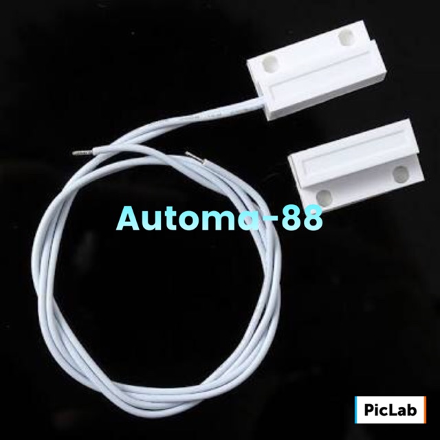 Jual Sensor Pintu MC-38 MC38 MC 38 Magnetic Wired Door Sensor Switch Normally Close NC | Shopee ...