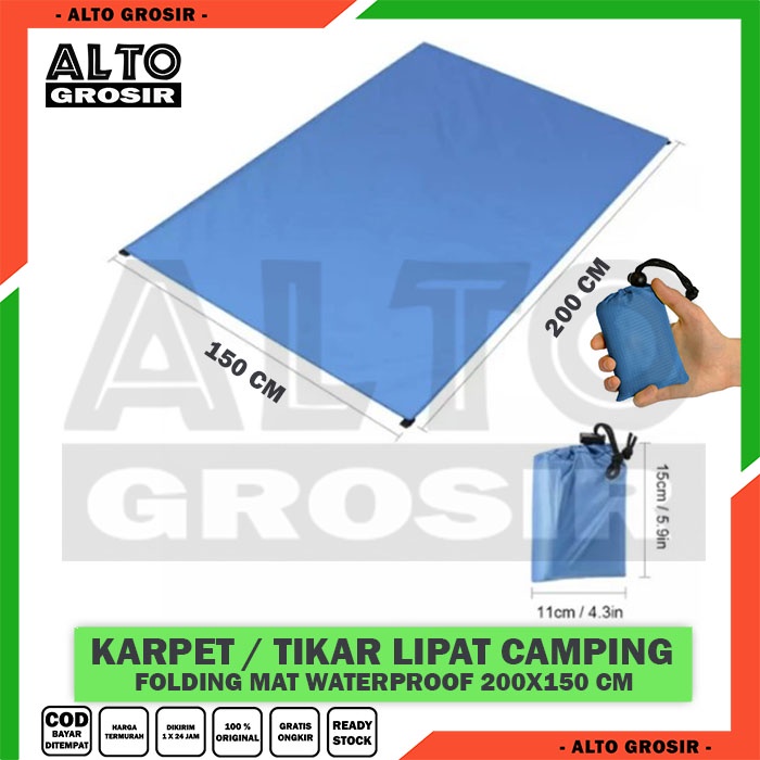 Jual Karpet Lipat Kamping Piknik Waterproof | Shopee Indonesia