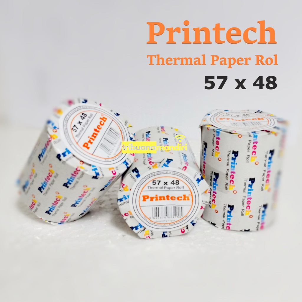 Jual Kertas Kasir Thermal - Thermal Register Roll 57 x 48 PRINTECH ...