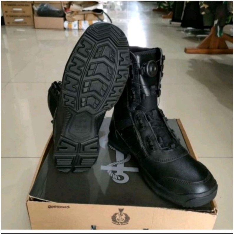 Jual Sepatu Pdl Jatah TNI AL Tali Putar / Sepatu Pdl Jatah TNI AL ...