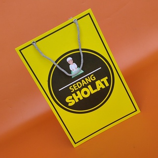 Jual Poster Gantung - Hard Poster Sedang Sholat - Hard Poster Tulisan ...