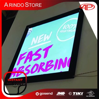 Jual Neon box duratrans slim light box uk 30cm X 40cm | Shopee Indonesia