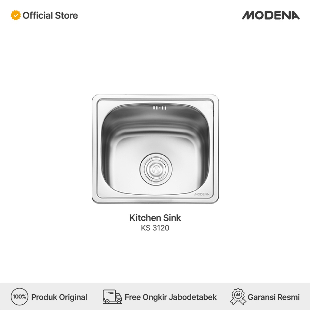 Jual MODENA Kitchen Sink - KS 3120 | Shopee Indonesia
