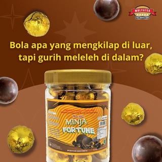 Jual Minja Fortune Chocolate Ball Snack Coklat Bulat Crispy Renyah ...