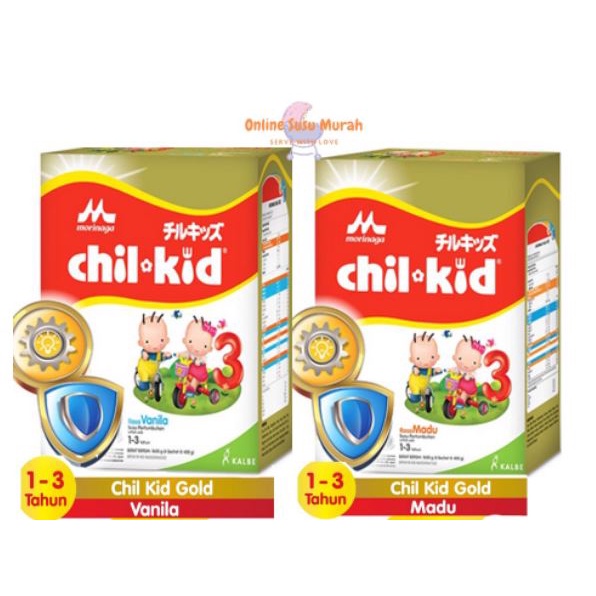 Jual Susu Morinaga Chil Kid 800 GR CHIL KID rasa vanilla dan madu 800 ...