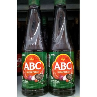 Jual ABC kecap pedas kemasan botol ukuran besar isi 275 ml | Shopee ...