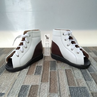 Jual Sepatu Ortopedi untuk Koreksi Flat Foot / Kaki Datar / Latihan ...