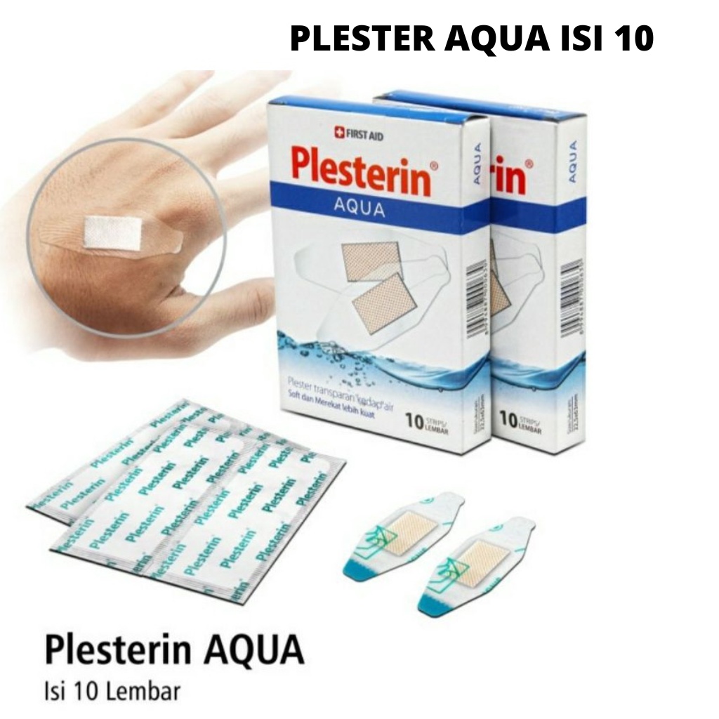 Jual Onemed Plester Aqua Anti air isi 10 Plester Anti Air Transparan ...