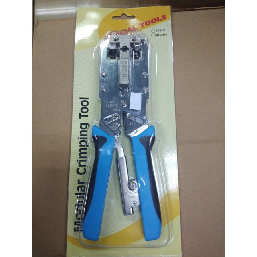 Jual Tang Crimping Tool Cat6 HT 2810R / Tank Crimping | Shopee Indonesia