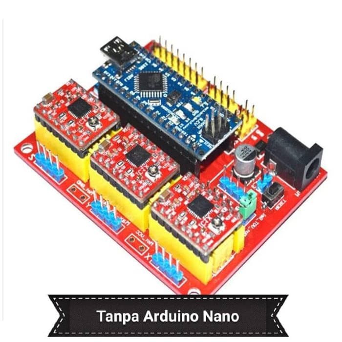 Jual Arduino Nano CNC Shield V4 Router Engraving 3D Printer 3 axis ...