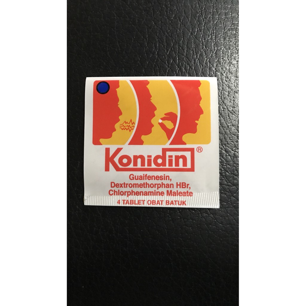 Konidin 1 Strip 4 Tablet Kaplet Obat Batuk Murah Dus Pak Box Grosir ...