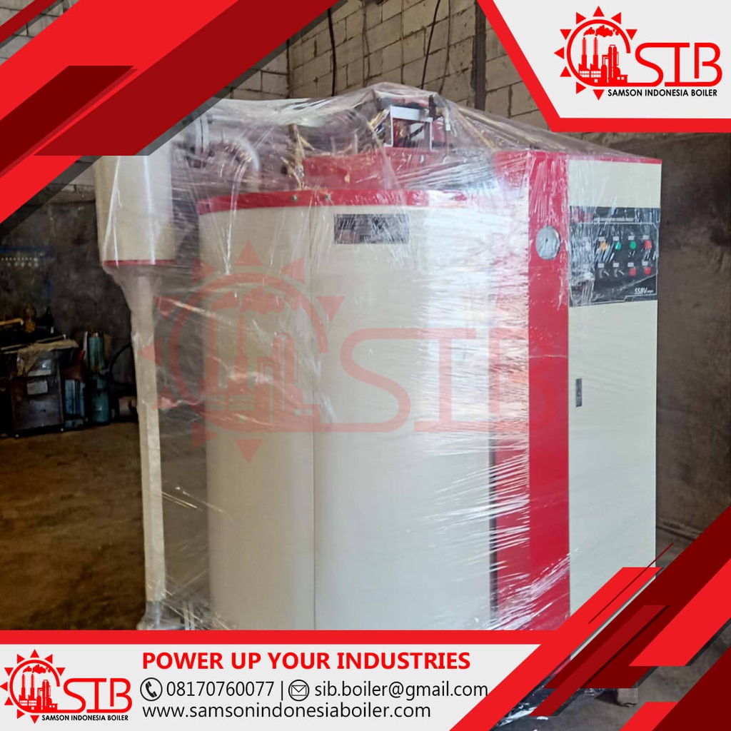 Jual Steam Boiler SSBV-500 | Samson Indonesia Boiiler | 500 kg/hr ...