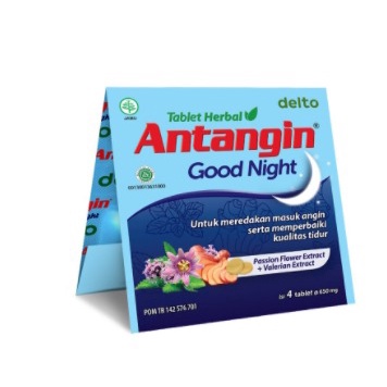 Jual Antangin Good Night Tablet Herbal 1 Strip 4 Tablet | Shopee Indonesia