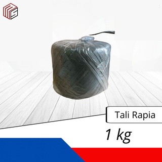 Jual Fly Home Tali Rafia Roll 1 KG | Rapia Tali Plastik Hitam | Shopee ...