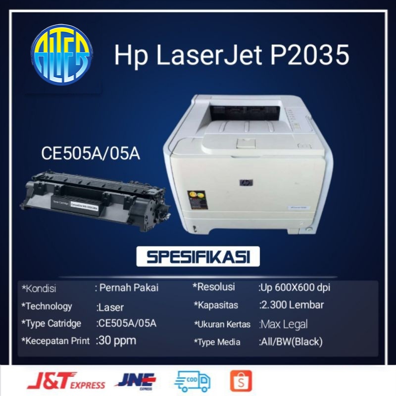Jual Printer Hp LaserJet P2035 murah Indonesia|Shopee Indonesia