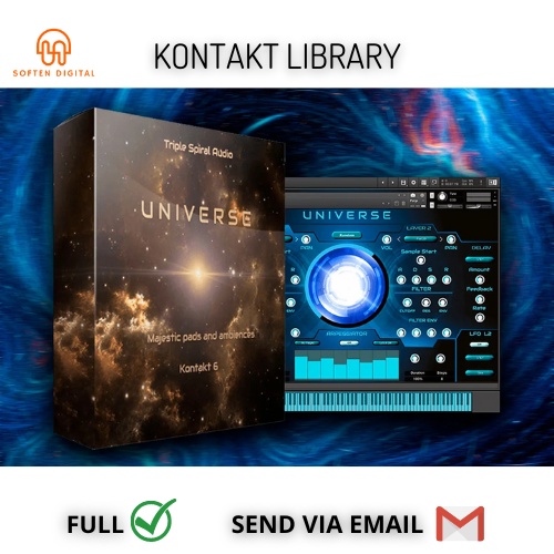 Jual Triple Spiral Audio Universe Library preset KONTAKT | Shopee Indonesia
