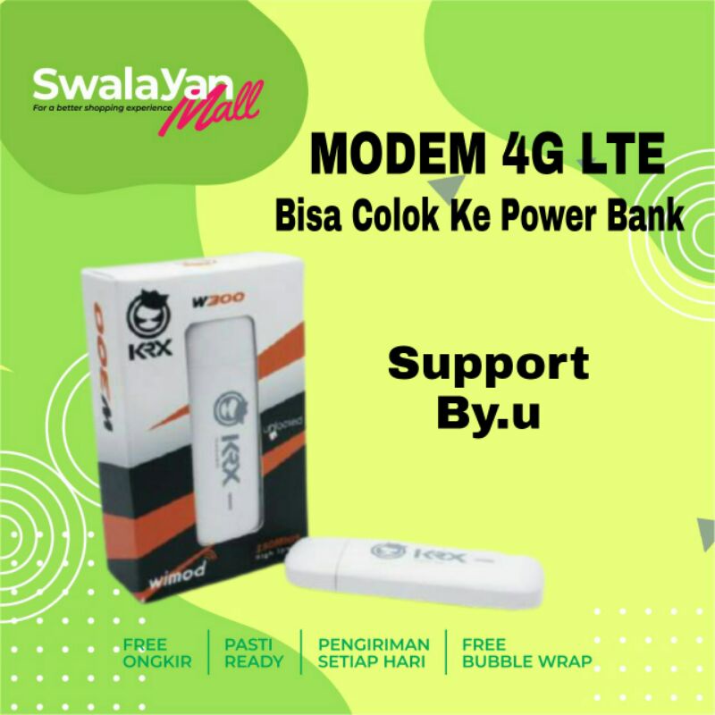 Jual Modem Wingle 4G LTE Unlock All Operator KRX W300 | Shopee Indonesia