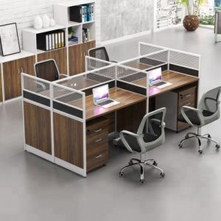 Jual meja kerja meja kubikal kantor minimalis jakarta Custom | Shopee ...