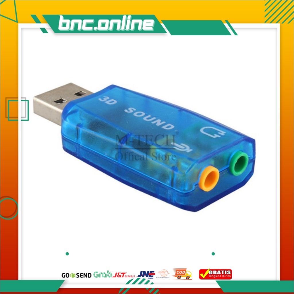 Jual USB Sound M-Tech Original 5.1 Sound Card | Shopee Indonesia