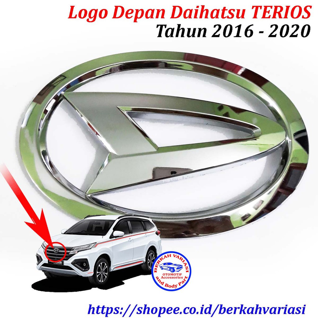 Jual Emblem Logo Depan Grill Daihatsu Terios (2016 - 2020) Indonesia ...