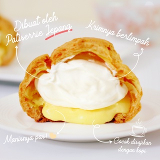 Jual Deli & Co Double Choux Vanilla | Shopee Indonesia